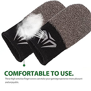 Sosoport Finger Sleeve Gaming Mobile Gaming Thumb Finger Highly Finger Cover Mobile Gaming s Finger Sleeves