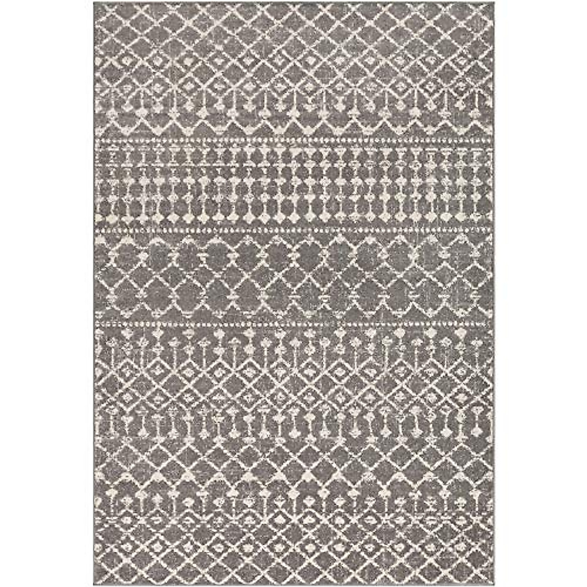 Artistic Weavers Elsie Area Rug, 6'7" x 9', Medium Gray, 6 ft (7 in) x 9 ft
