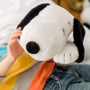 Animal Adventure Peanuts 20" Collectible Plush Snoopy,Black