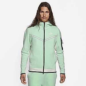 Nike Tech Fleece Hoodie Men (as1, alpha, xx_l, regular, regular, Mint Foam/Sail/Sail), XX-Large
