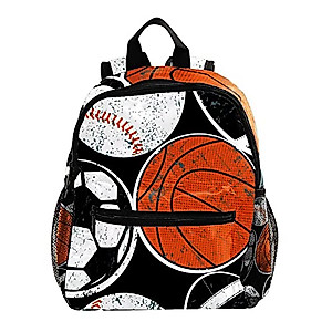 Mini Backpack Pack Bag Ball Basketball Baseball Football Cute Fashion