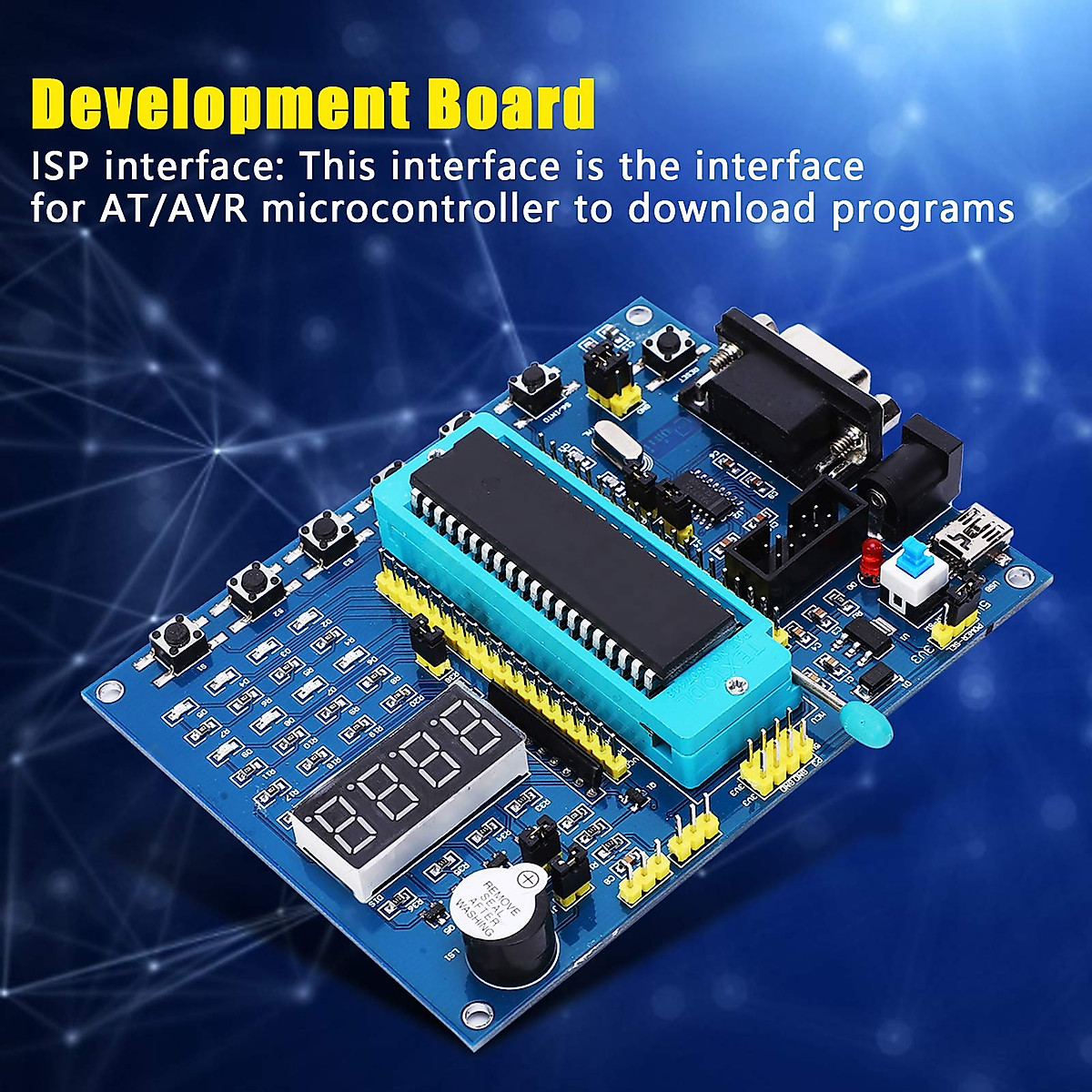 35V Development Board, MCU Study Board Module, DIY Electronic Component Compatible with 51 STC AVR Microcomputer