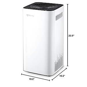 Airdog X3 Bedroom Air Purifier with Washable Filter, up to 942 ft², Quiet Air Purifier for Baby, Clean down to 0.0146 microns, Patented TPA Technology