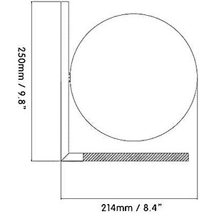 Hallway Bedroom Living Room Moddeny Modern Globe Glass Table Lamp Creative Shade Ball Moon Desktop Night Light Nordic Bedroom Bedside Lamp Living Room Study Office E27 Front Desk Light Latern 21.4 * 2