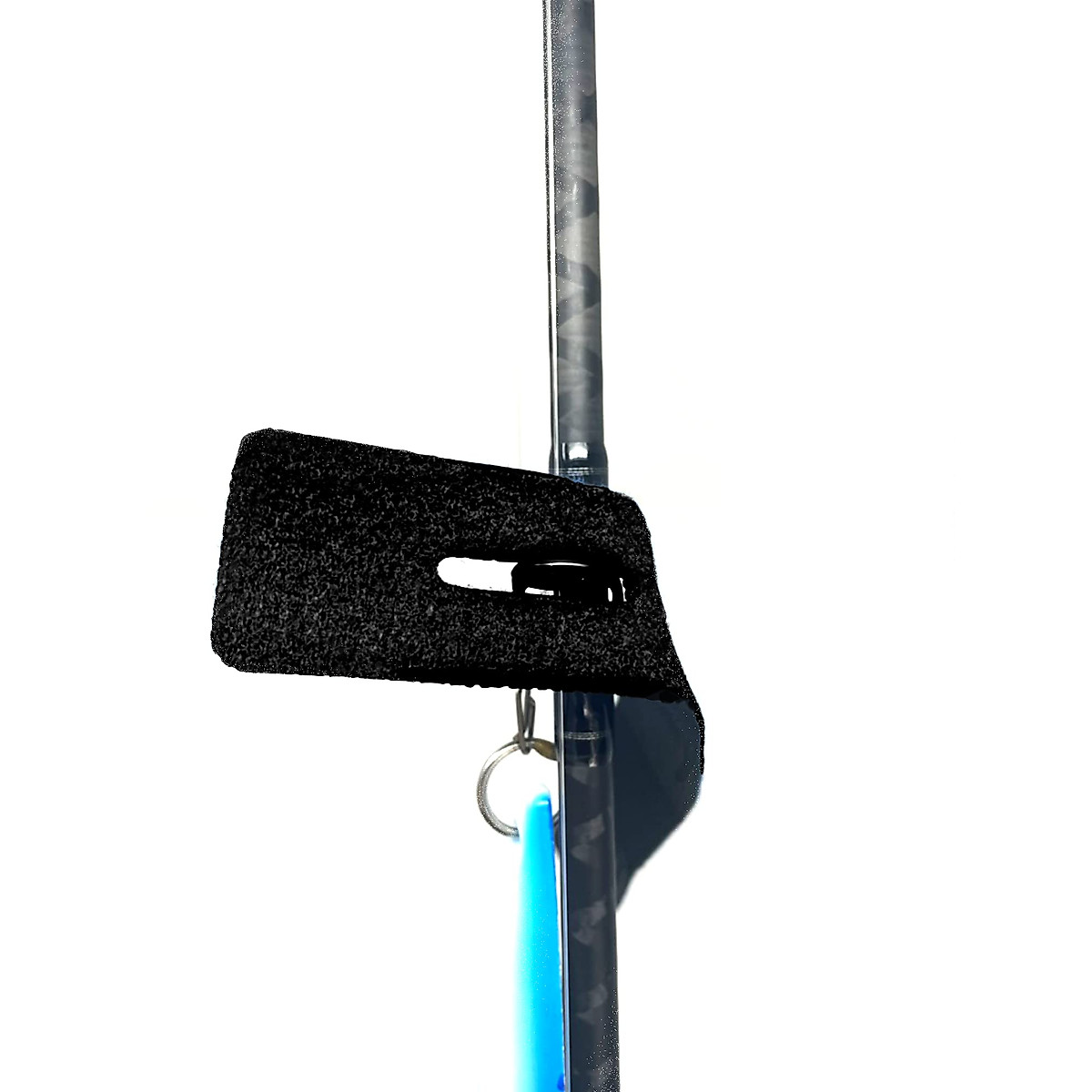 Rogue Endeavor Fishing Rod Wrap, Premium Neoprene Lined (Pack of 6) (Black)