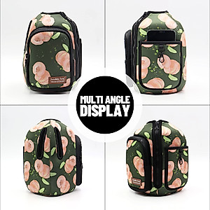 KawaGebo Kamp Neoprene Insulated Gallon Jug Holder with Large Storage Pockets, Portable and Cooling One Gallon / 128OZ Water Bottle Cover Carrier/Pouch Sleeve for Indoor Fitness and Outdoor Sports