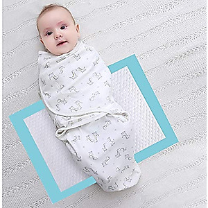 Baby Disposable Changing Pad, 100 Count Thicken and High Absorb Incontinence Changing Pad with Breathable, Waterproof, Soft Non-Woven Fabric, Underpad 13X18 inch- Extra Thick