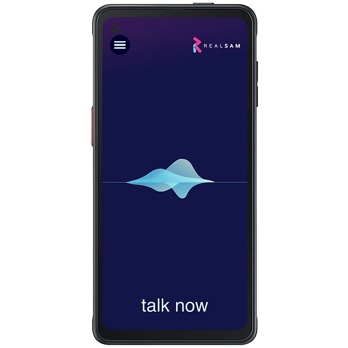 RealSAM Pocket Voice-Operated Unlocked 5G Smartphone for The Blind and Visually Impaired; Just Tap The Screen and Talk, It's That Simple (No Hunting Icons or Swiping Needed)