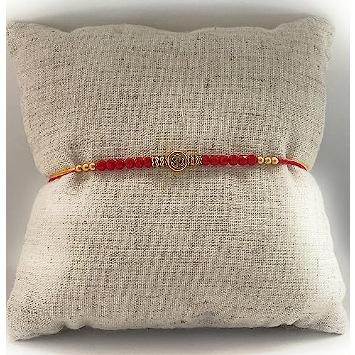 Rakhi Gift Set (Om&RedBeads)