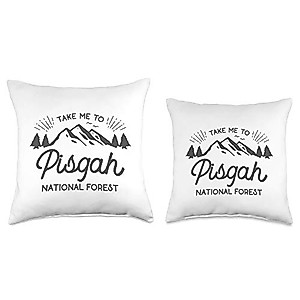 Pisgah National Forest Designs Pisgah National Forest Park-North Carolina Throw Pillow, 18x18, Multicolor