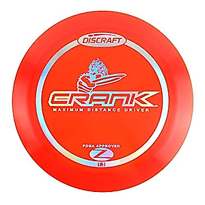 Discraft Elite Z Crank Distance Driver Golf Disc [Colors May Vary] - 173-174g