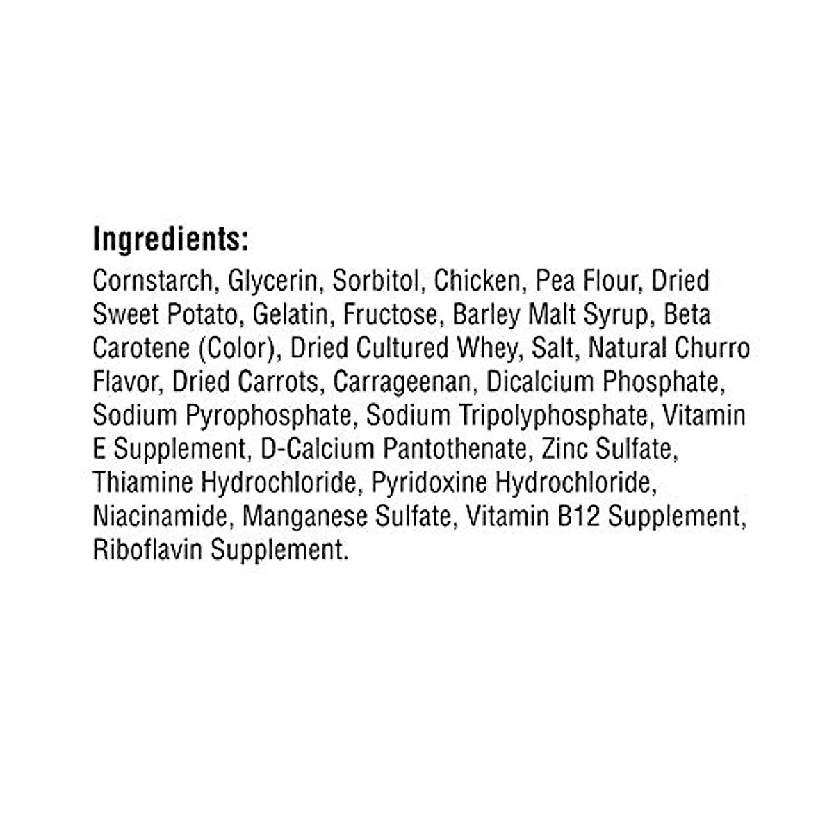 DreamBone Churro-Style Sticks 14 Count, Made with Real Chicken, Rawhide-Free Chews for Dogs