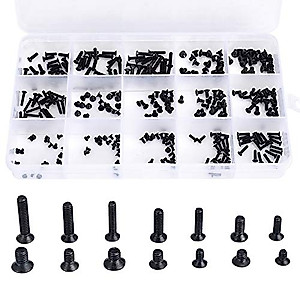 Ochoos 300pcs/set Laptop Screws Tool Combination Kit for Notebook Computer Repair Screw Hardware Fastener Accessories