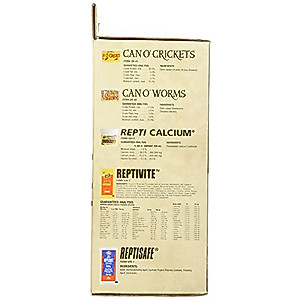 Zoo Med Laboratories SZMFSP3 Leopard Gecko Food Sampler