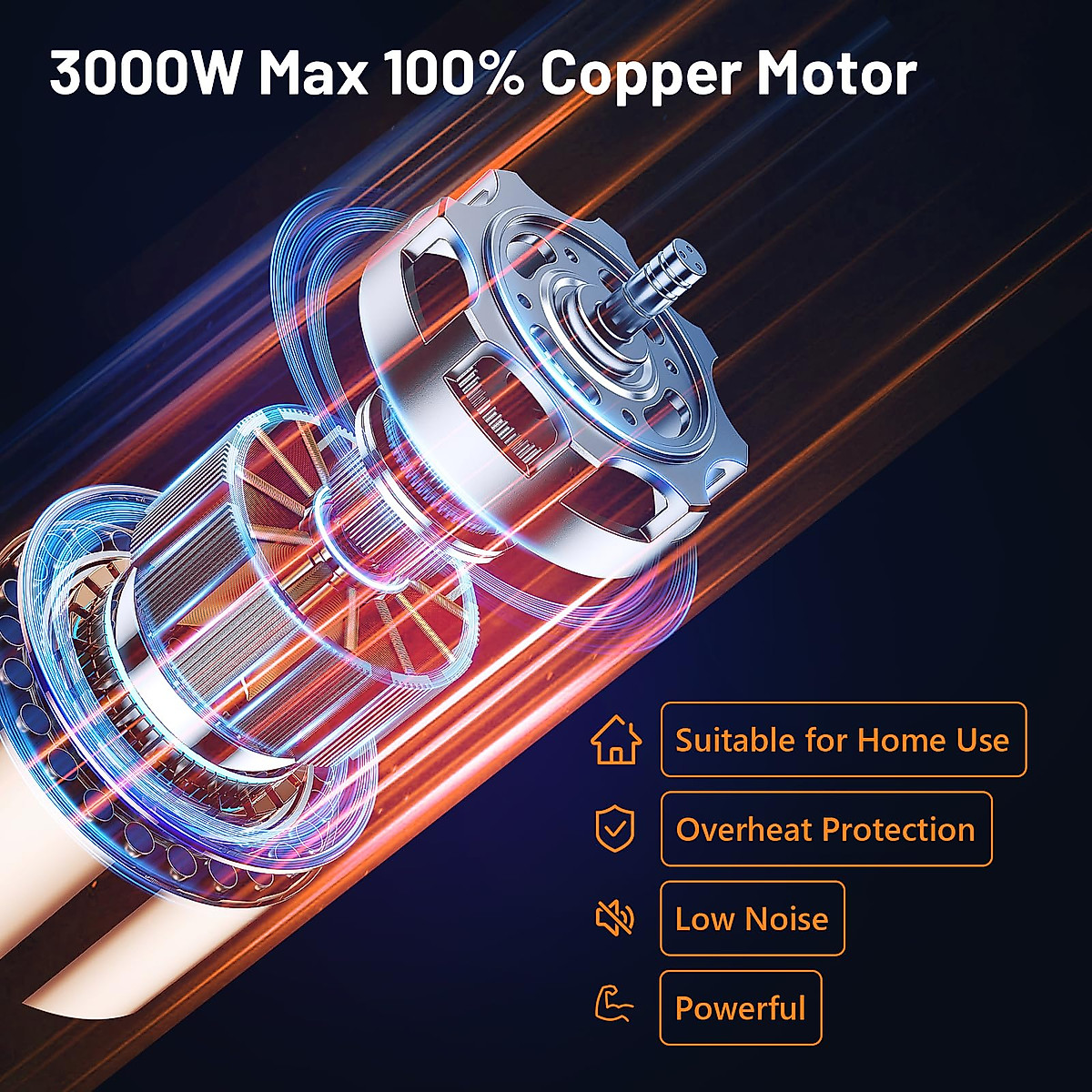 Electric Meat Grinder, Sausage Stuffer Maker 450W(3000W Max) Food Grinder with Blade & 3 Plates, Sausage Stuffer Tubes & Kubbe Kit, Stainless Steel Heavy Duty Meat Mincer Machine for Home Kitchen Use