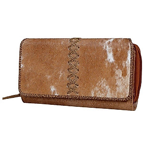 Myra Bag Cardinal Wallet Cotton + Fur Leather Bag S-3500