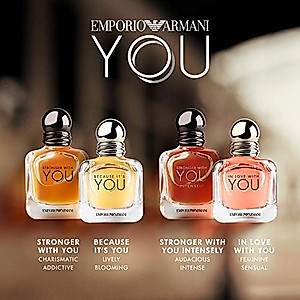 GIORGIO ARMANI Emporio Armani Stronger With You for Men Eau de Toilette Spray,1.7 oz