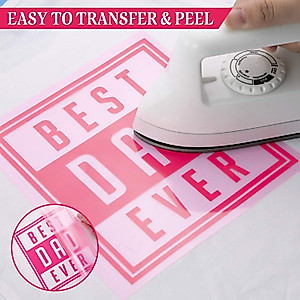 HTVRONT HTV Vinyl Neon Green Heat Transfer Vinyl Roll - 12in x10ft PU Vinyl HTV Iron on Vinyl Easy to Cut & Weed for Heat Vinyl Design (Fluorescent Green)