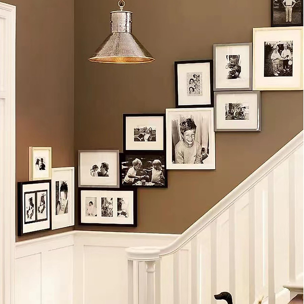 SESEAT 12x16 Picture Frame, Black Poster Frames Display 9x12 with Mat or 12x16 without Mat, 1 Pack