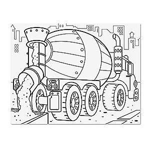 Melissa & Doug Jumbo 50-Page Kids' Coloring Pads Set - Animals, Vehicles, and More