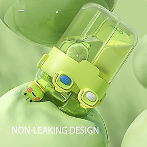 Aufona 25oz Kawaii Water Bottles with Two Ways to Drink, Two Different Drinks in One Cup, Cute Creative Outdoor Drinking Cup for Camping Hiking Backpacking Travel Office (yellow)