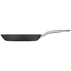 T-fal C51705 ProGrade Titanium Nonstick Thermo-Spot Dishwasher Safe PFOA Free with Induction Base Fry Pan Cookware, 10-Inch, Black -