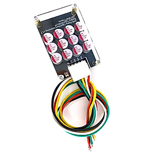 3S 4S 5A Active Equalizer Whole Group Balancer Lifepo4 Lipo Lto Lithium Active Battery Energy Transfer Equalization Capacitor + Protective Case