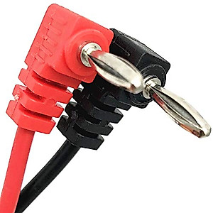 XMHF Digital Multimeter Banana Plug Connector Electrical Test Lead Probe Cable 1000V 80cm Long Pair