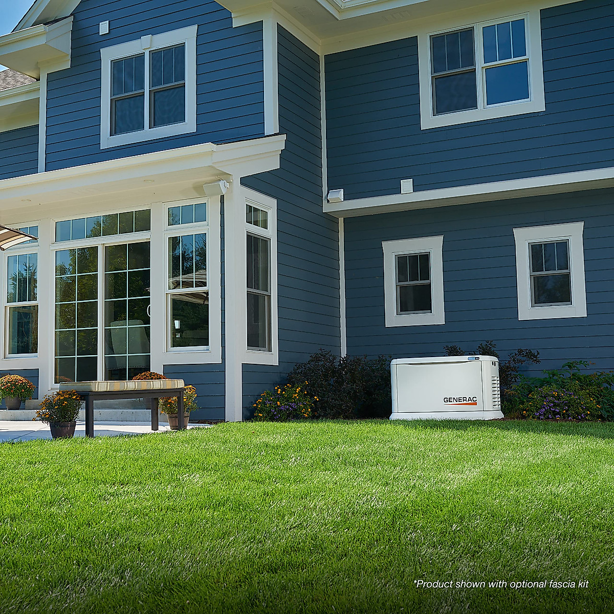 Generac 7172 10kW Air Cooled Guardian Series Home Standby Generator with 100-Amp Transfer Switch - Comprehensive Protection - Smart Controls - Versatile Power - Wi-Fi Connectivity - Real-Time Updates