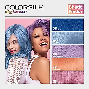 Revlon Permanent Hair Color ColorSilk Digitones with Keratin, 95D Pastel Pink (Pack of 1)