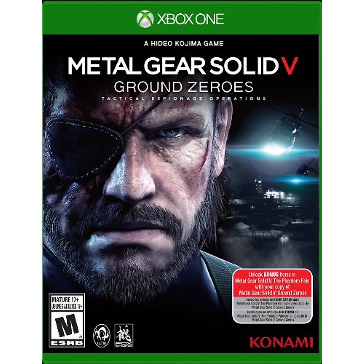 Metal Gear Solid V: Ground Zeroes - Xbox One Standard Edition