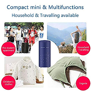 Clothes Dryer Portable Travel Mini 900W dryer machine,Portable dryer for apartments,Nekithia New Generation Electric Clothes Drying