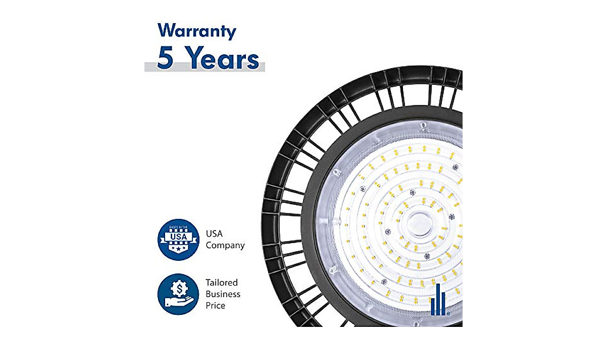 Hyperikon UFO LED High Bay Light 150W - Bright Warehouse & Shop Lighting