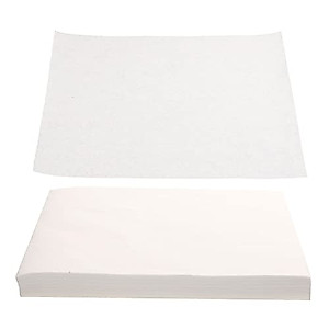 DOITOOL Bird Cage Liner Papers: 100Pcs Non-Woven Precut Absorbent Bird Cage Paper Liners Pad Pet Cages Cushion Birdcages Tray Mat Accessories for Bird Parrot Supplies