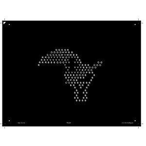 IllumiPeg Zoo Refill templates for pre-1994 Original Lite Brite (10 Sheets, 9x12)