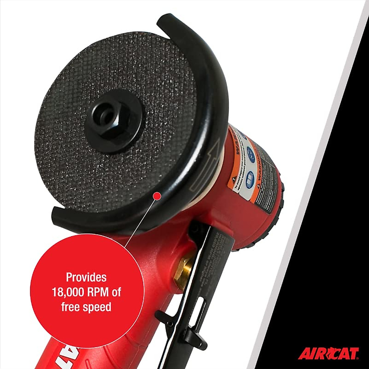 AIRCAT Pneumatic Tools 6525-A: .6 H 3-Inch In-Line Cut-Off Tool 18,000 RPM