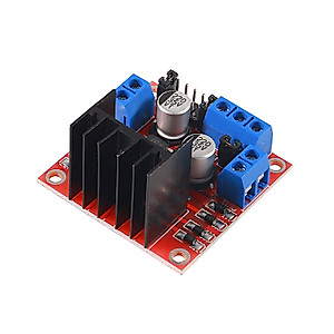 6PCS L298N Motor Driver Board Module DC Stepper Motor Controller Dual H-Bridge for Smart Car Robot Power