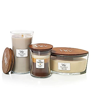 WoodWick 5038581056951 Candle Elipsa Vanilla Bean 76112E, one Size,