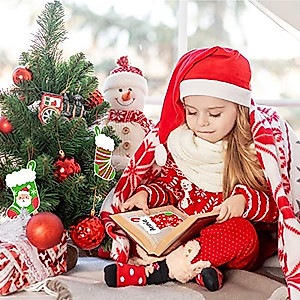 45 Pcs Christmas Stocking Cutouts Xmas Cut-Outs for Winter Bulletin Board Classroom Office Christmas Party Decorations