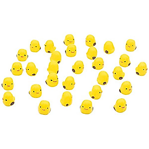 Mini Animals Chickens Miniature Figurines Mini Chickens Model Fairy Garden Miniature Moss Landscape DIY Terrarium Crafts Ornament Accessories for Home Decoration, Set of 30