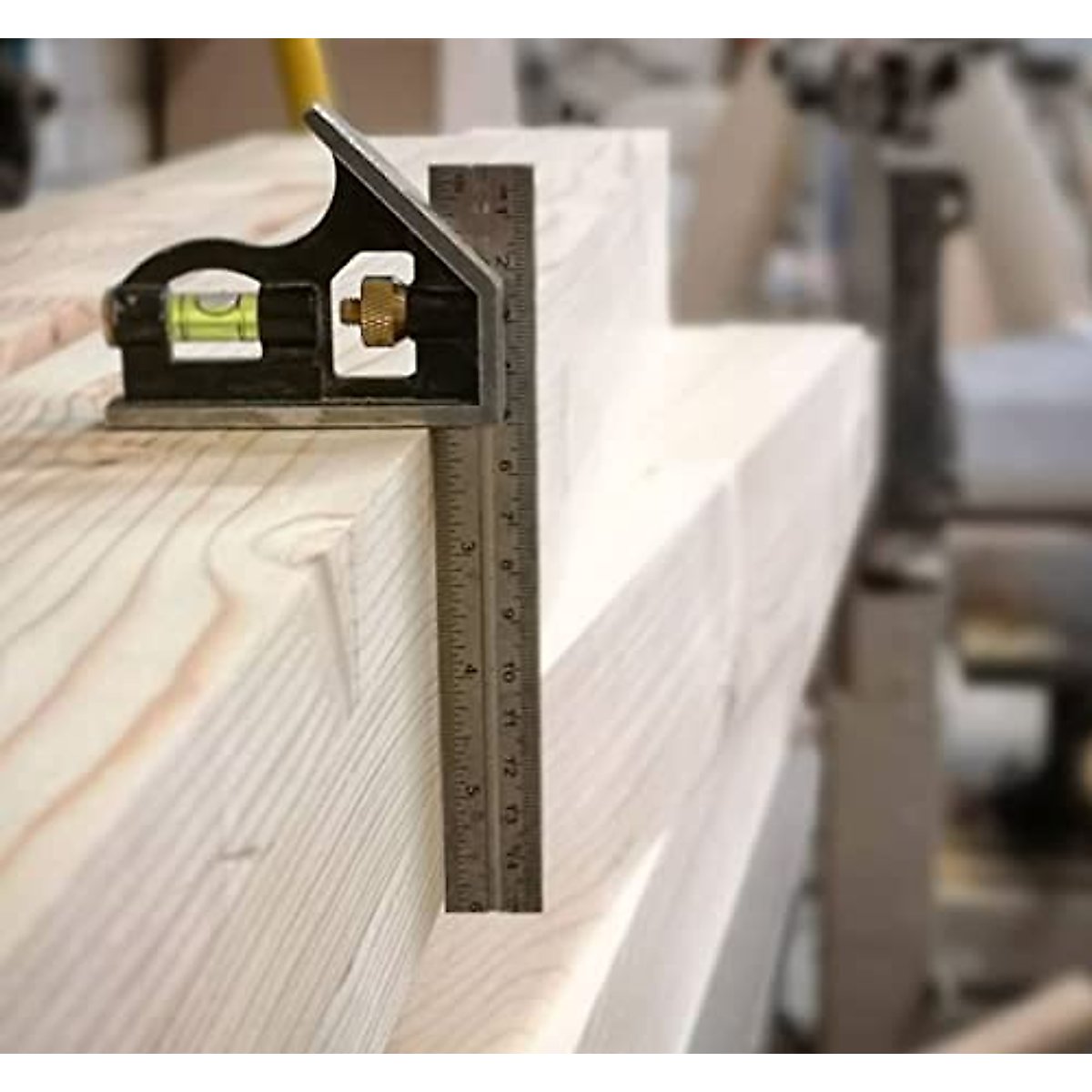 Swanson Tool Co Value Pack Includes 4 1/2 Inch Speed Trim Square and 6" Combination Square