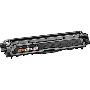 Brother TN-221 Standard Yield Black and TN-225 High Yield Color Toner -Cartridge Set