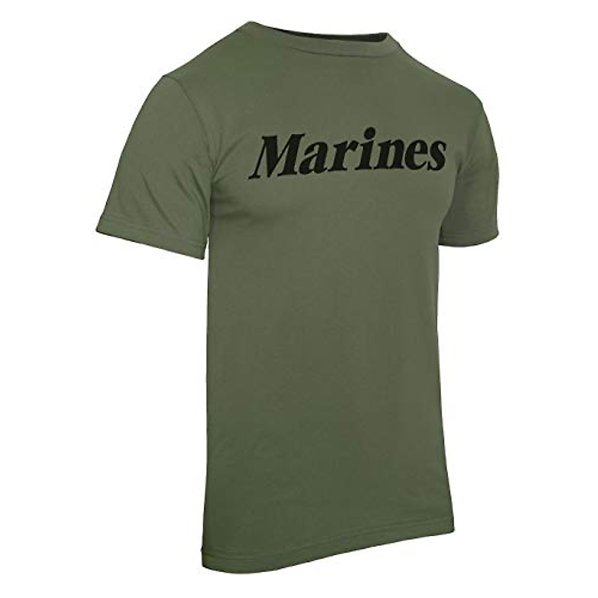 Rothco P/T T-Shirt - Marines/Od, X-Large