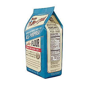 Bob's Red Mill Unbleached White All-Purpose Baking Flour, 5-pound