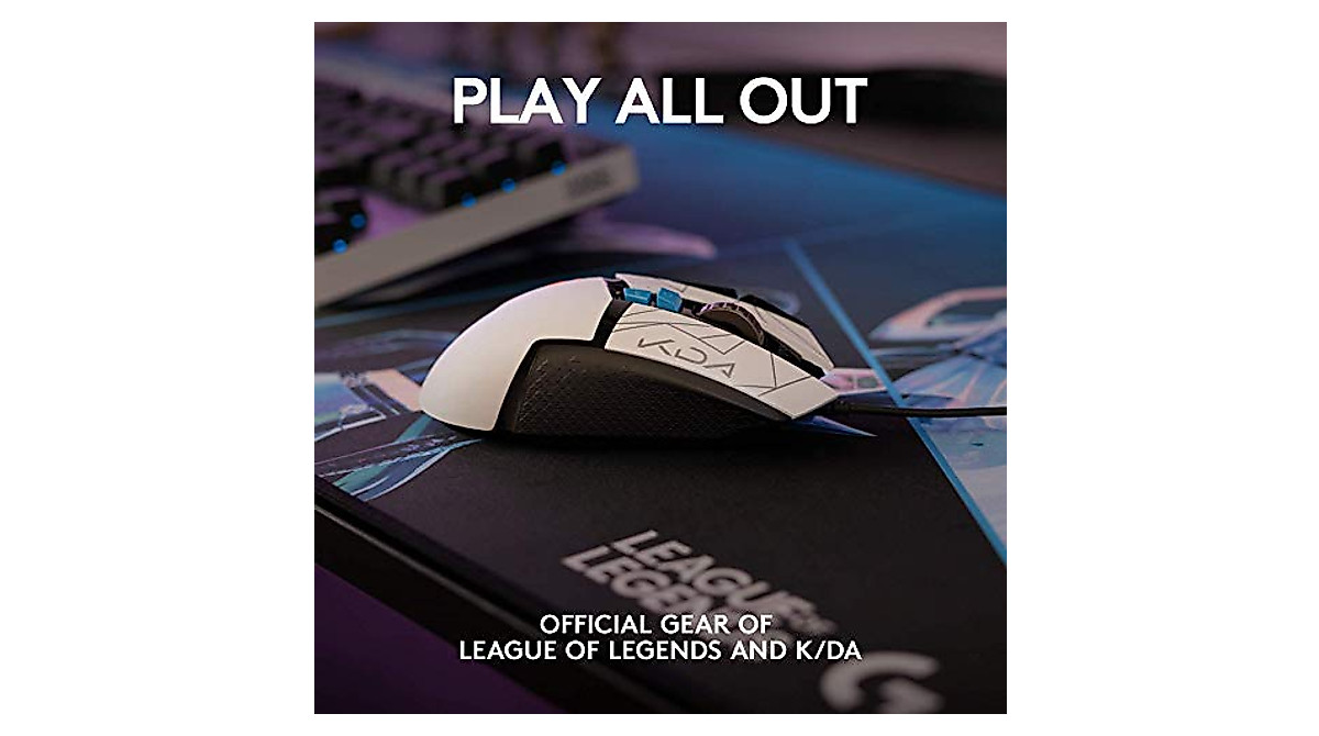 Logitech G502 Hero K/DA Gaming Mouse – High Precision RGB Mouse