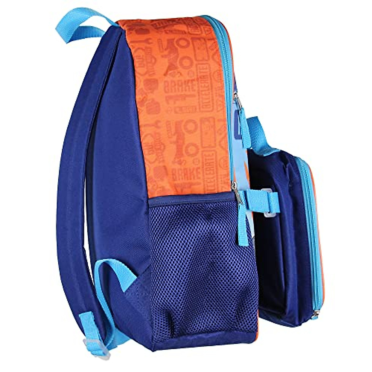 Blaze and the Monster Machines Backpack Set Lunch Box Pencil Case Key Chain Metal Carabiner