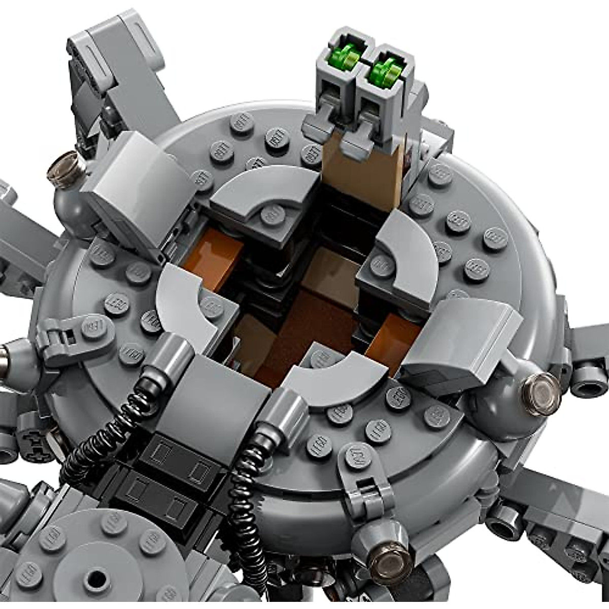LEGO Star Wars Spider Tank 75361, Building Toy Mech from The Mandalorian Season 3, Includes The Mandalorian with Darksaber, Bo-Katan, and Grogu 'Baby Yoda' Minifigures, Gift Idea for Kids Ages 9+