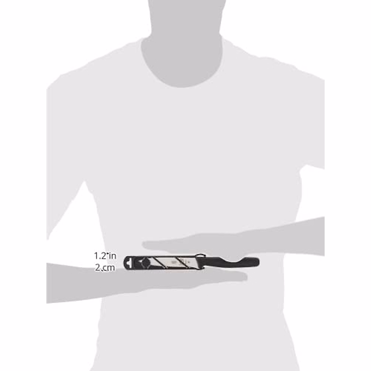 Mercer Culinary Bar Knife,Black, 4” Plain Edge, Pointed Tip