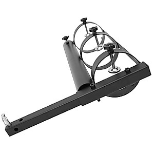 MOOFI Oxygen Tank Holder Cane Holder 2-in-1, Mobility Scooters & Power Chairs Accessories Suitable for Scooters & Power Chairs Equipped with 1" X 1" Hitch Receiver, 18.9" x 6" x 17.6"