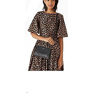 Kate Spade Flash Glitter Crossbody (Black)